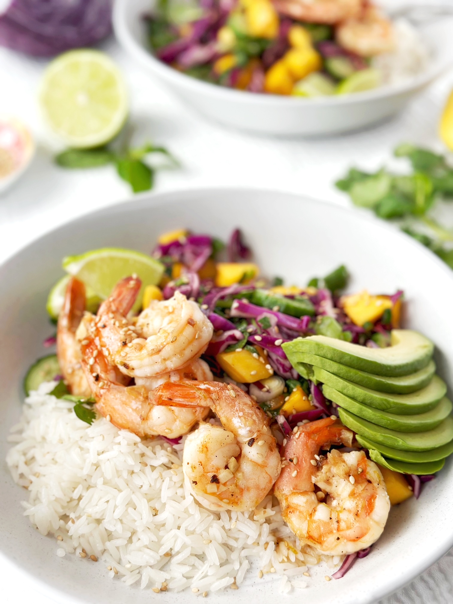 Chile-Lime Shrimp Rice Bowl - Ann Arbor Family